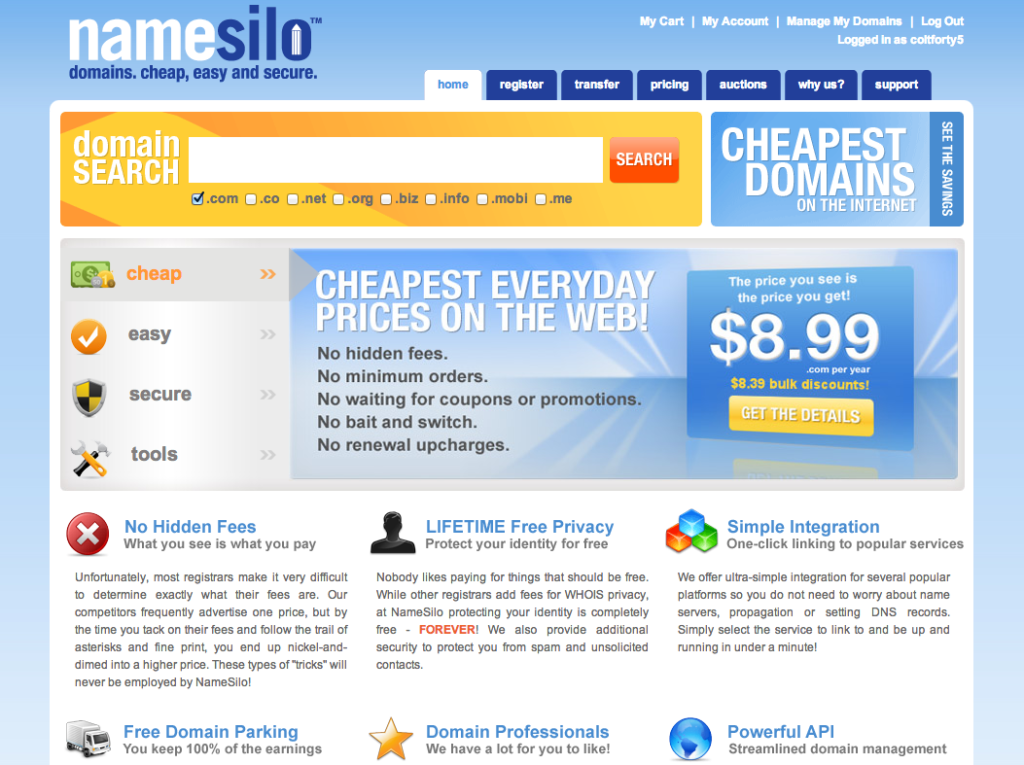 4 Of The Best Website Domain Name Registrars & Providers