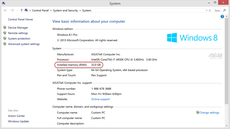 How To Fix Windows 8.1 Not Recognizing All Installed RAM